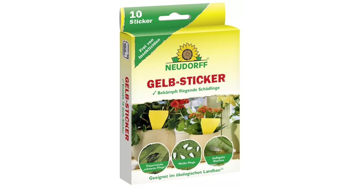 Gelb-Sticker - Bellaflora