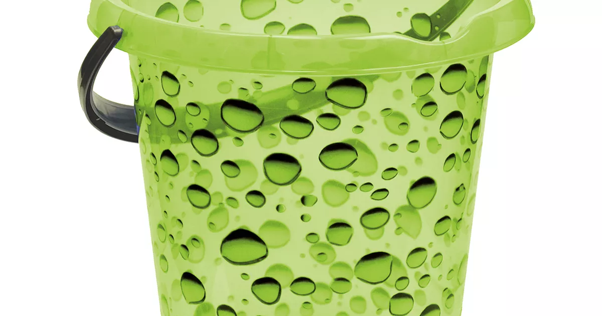 PP-Eimer Tropfmuster mit Ausguss - Bellaflora