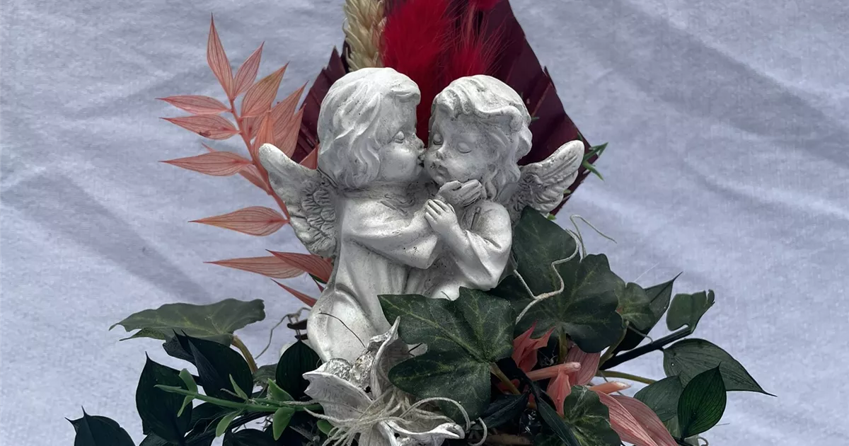 Urnen Arrangement mit Engel - Bellaflora