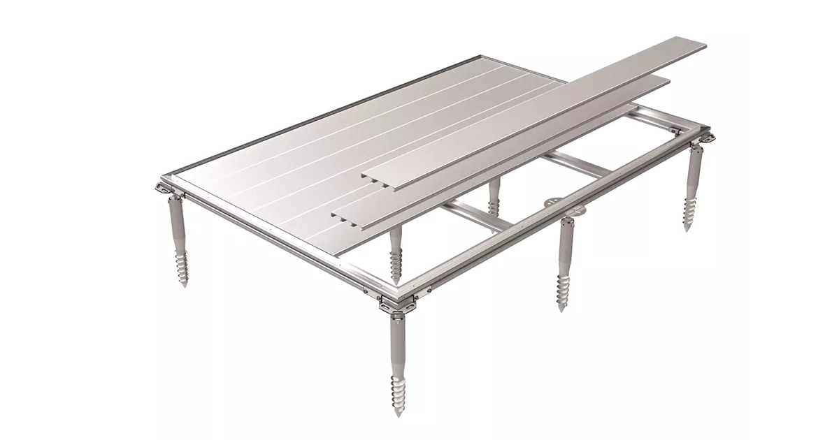 Erdschrauben-Fundament AvantGarde A4 - Bellaflora