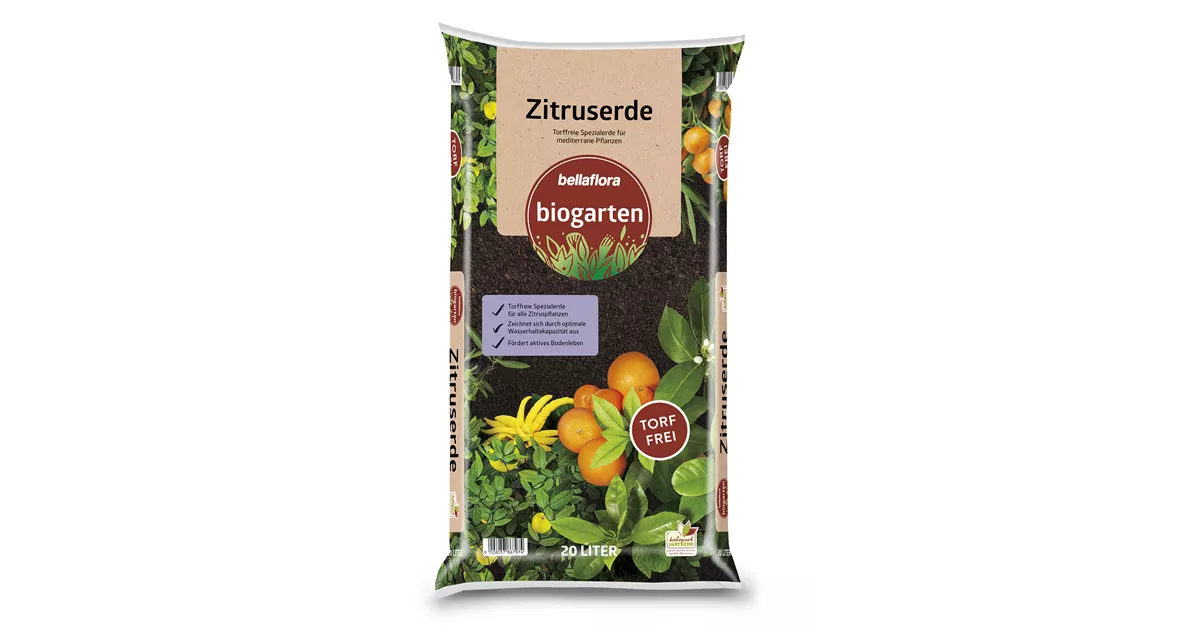 Zitruserde torffrei - Bellaflora